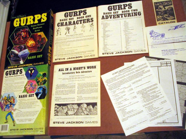 GURPS 5ª edição? Um histórico de GURPS – GURPZine